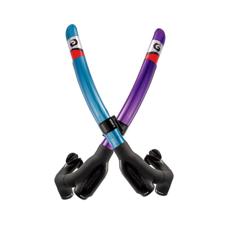Japan GULL Super Bullet Snorkel floating diving semi-dry breathing tube ...