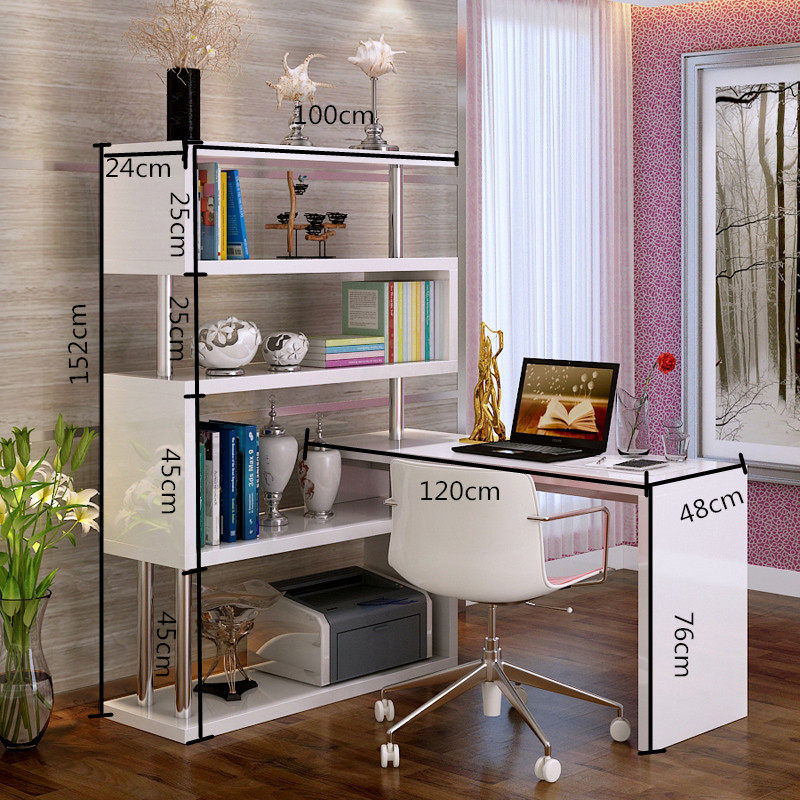 Купить Компьютерный стол Современная простота поворотный компьютерный ...