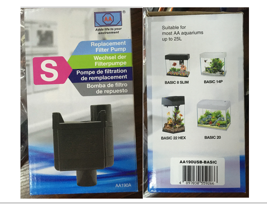 AA fish tank AA aquarium submersible pump Original AA water pump Ultra ...