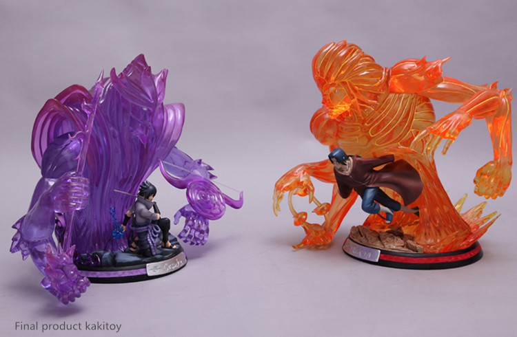 Hokage Ninjia Naruto Figures kakitoy Susanoo sasuke Resin statue