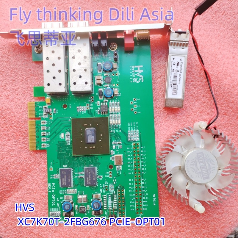 XC7K70T-3FBG676 HVS HYVISION PCIE-OPT01 KINTEX-7 FPGA开发板评价 - 淘宝网