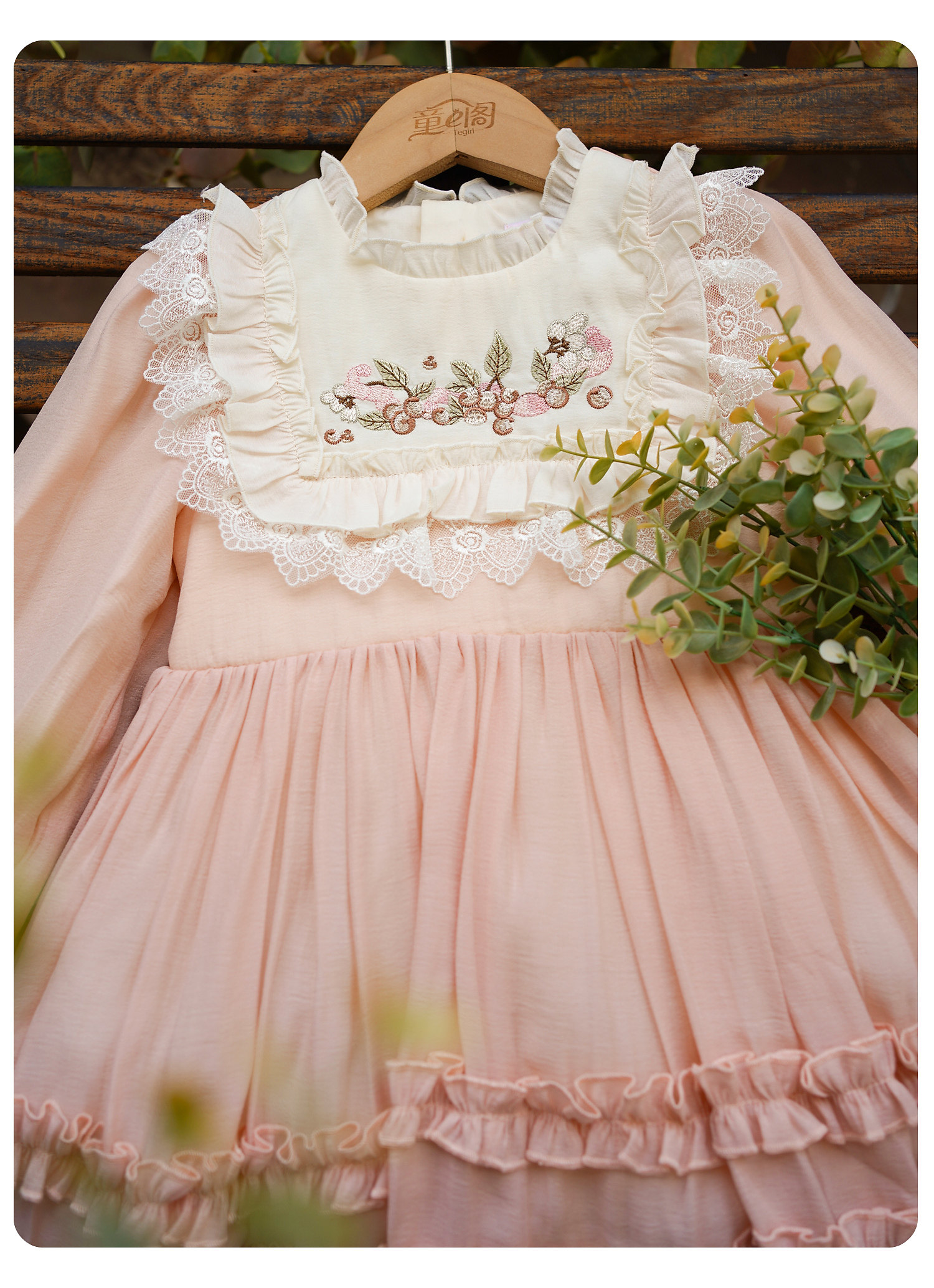 Children's Princess Style Cartoon Dress Lolita Dress Autumn New Vintage ...