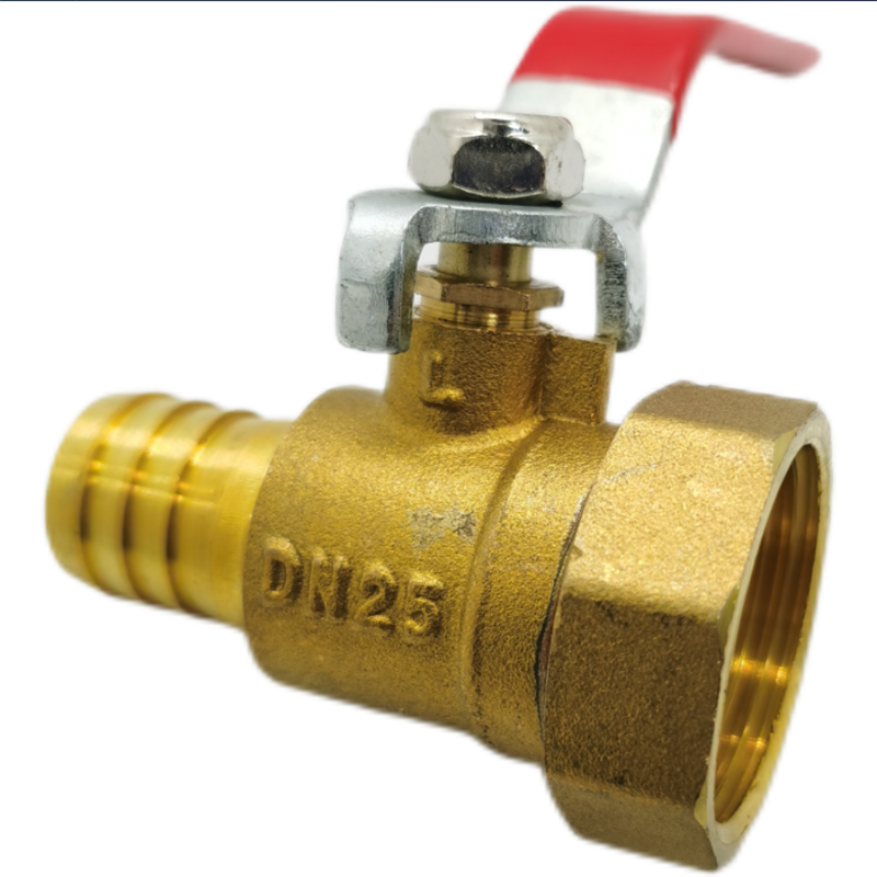 [USD 4.22] Brass Ball Valve DN25 Ball Valve Fire Roll Special Ball Valve DN25 Pipe Special Fire ...