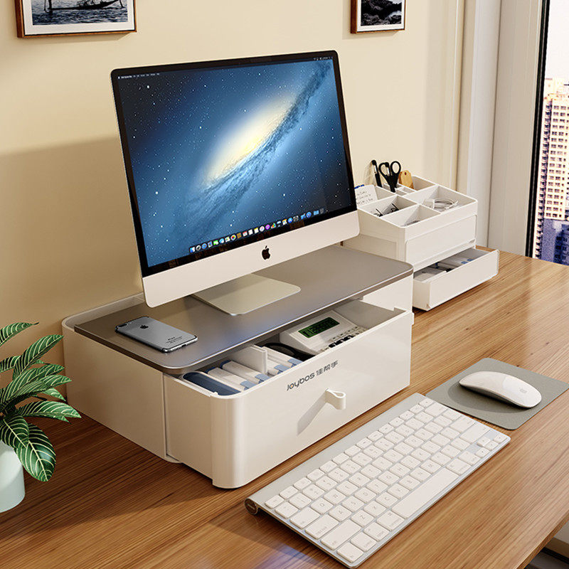 [USD 47.54] Computer Screen Booster Bench Screen Computer Mat High Base ...