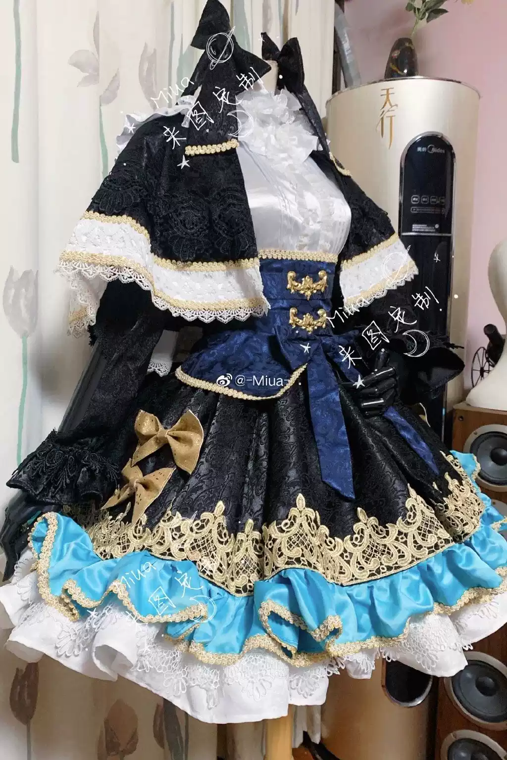 量身定制Arcaea COS服装 Grievous Lady主题COSPLAY女性装扮服装