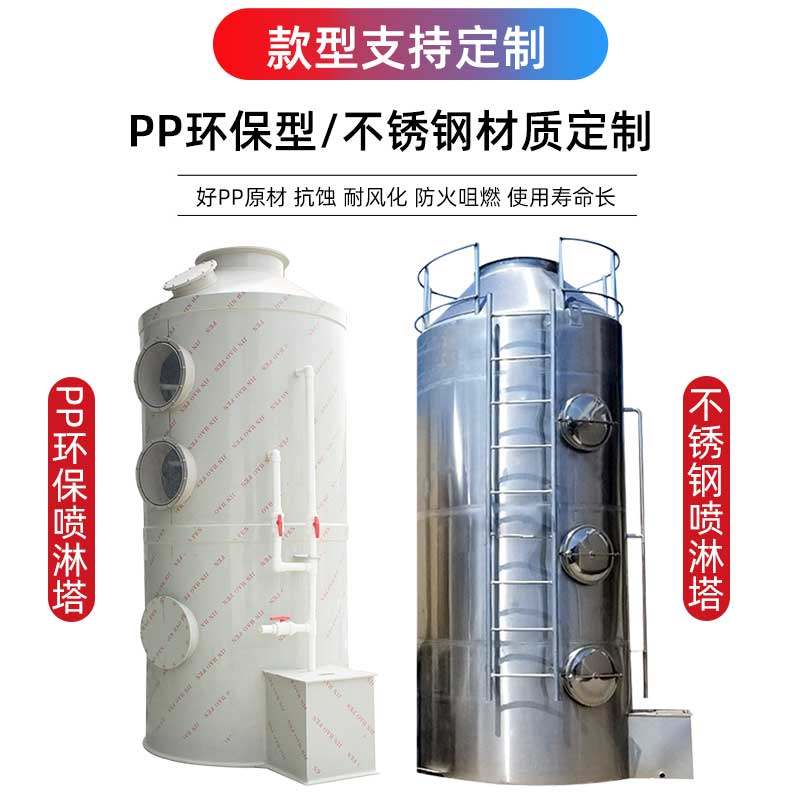 [USD 593.21] PP Spray Tower Exhaust Gas Treatment Environmental ...
