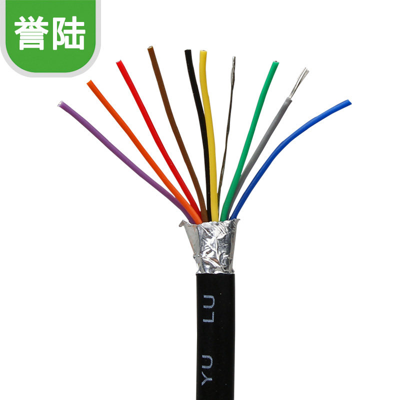 All-Copper Shielded Wire RS232 Serial Port Cable 9-Core