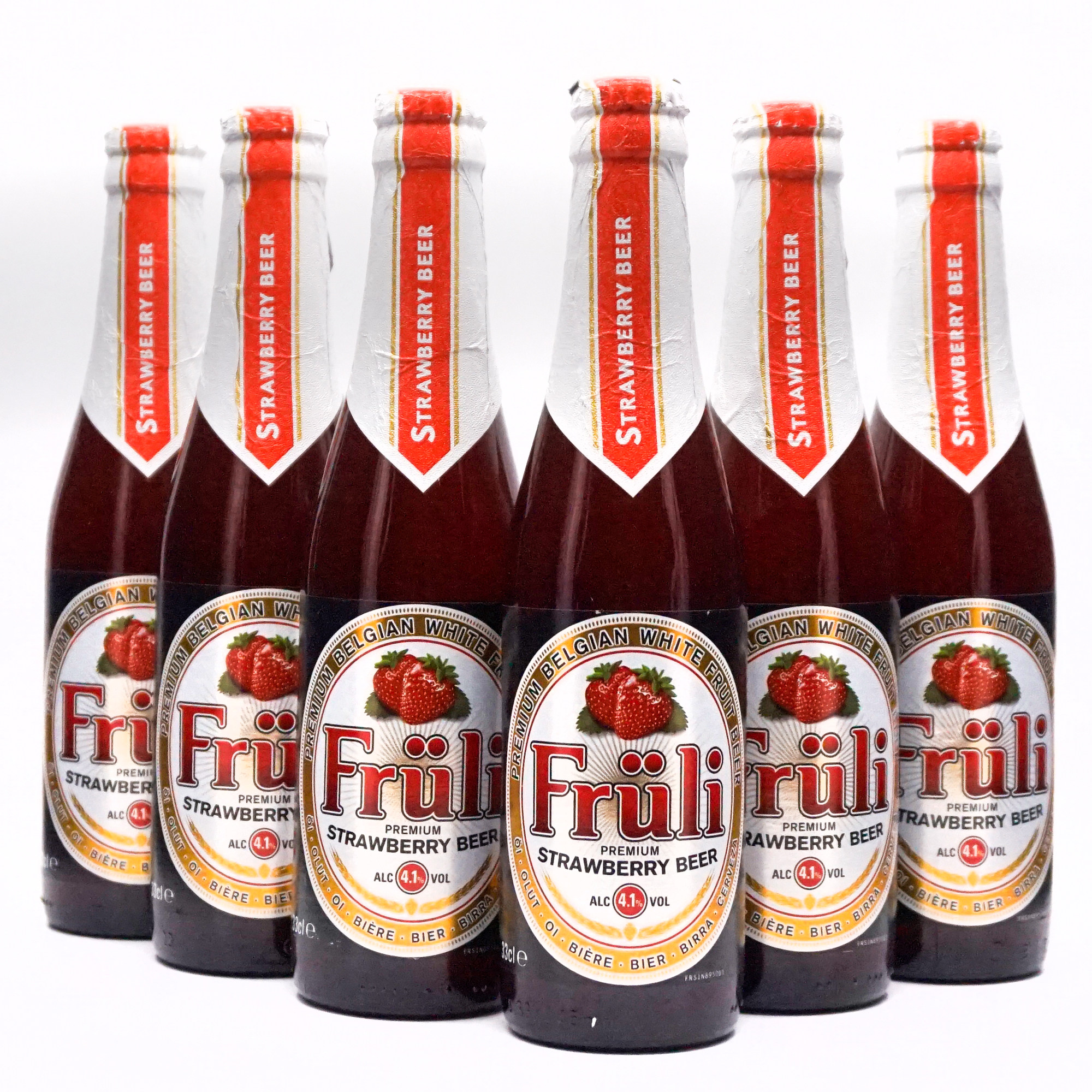 [USD 50.54] Belgian Imported Fleury Strawberry Fruit Flavor Beer Fuli ...