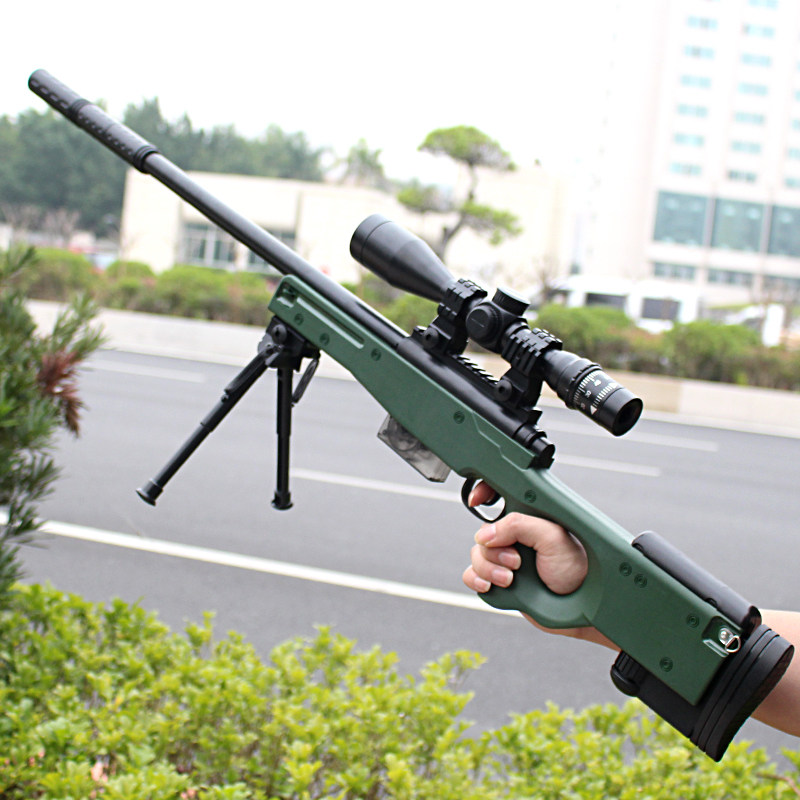 Awm sniper 98k toy gun children manual launch eating chicken M24 sniper ...