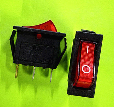 Boat type switch KCD8-211N 15A 250v 20A 125V with light