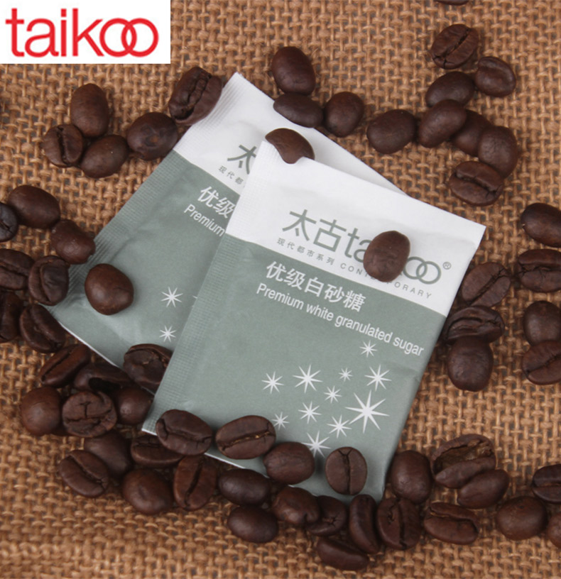 Taikoo太古白糖白砂糖包咖啡调糖伴侣5gX100小包轻糖烘焙商用速溶-阿里巴巴