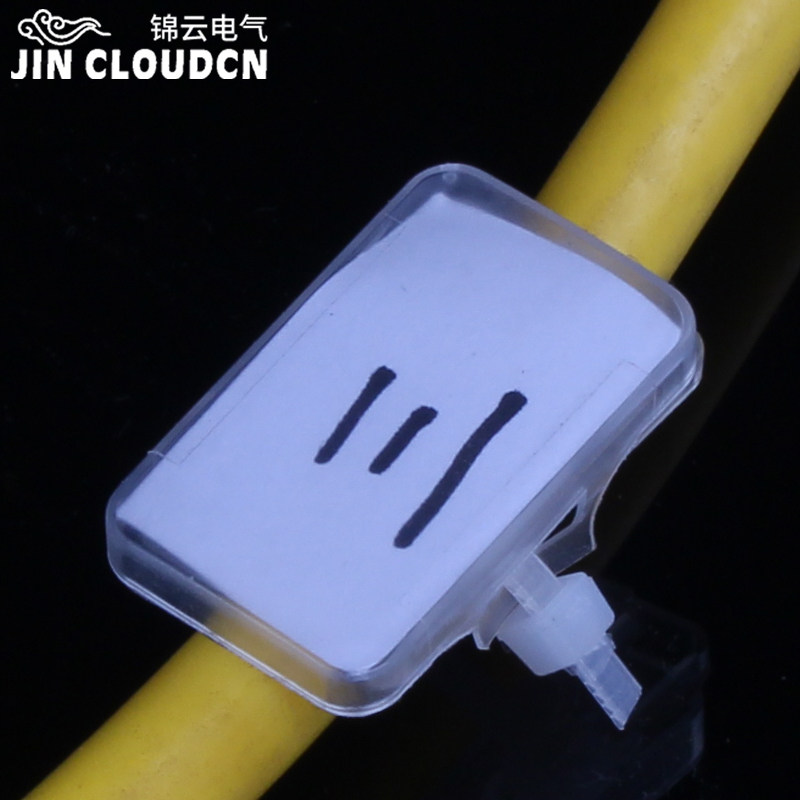 [USD 8.35] Feed Tape 3010 Cable Marking Plate Waterproof Transparent ...