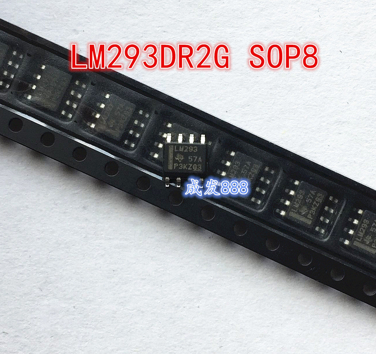原装进口 LM293DR2G LM293 贴片SOP-8 双差分电路电压比较器芯片