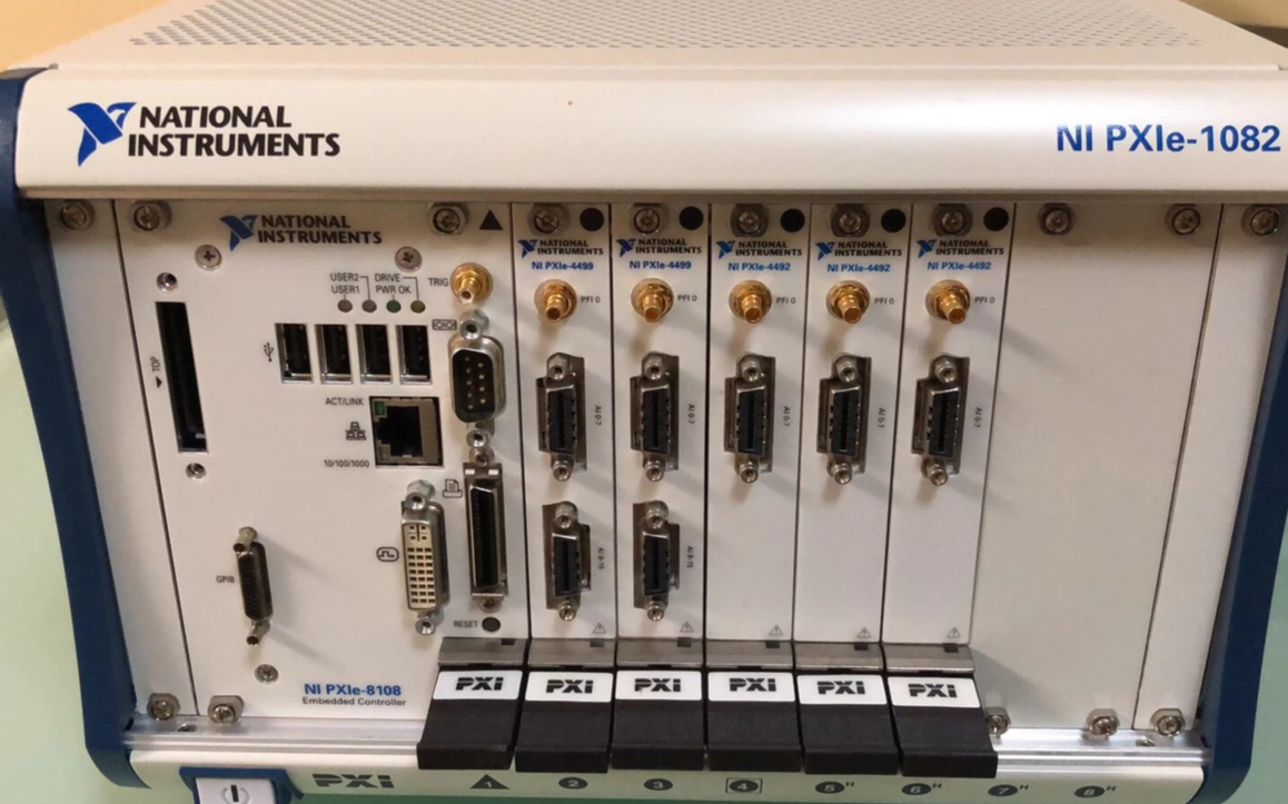 美国国家仪器NI PXLE-1082数据采集系统 PXIe-4499 PXIe-4492