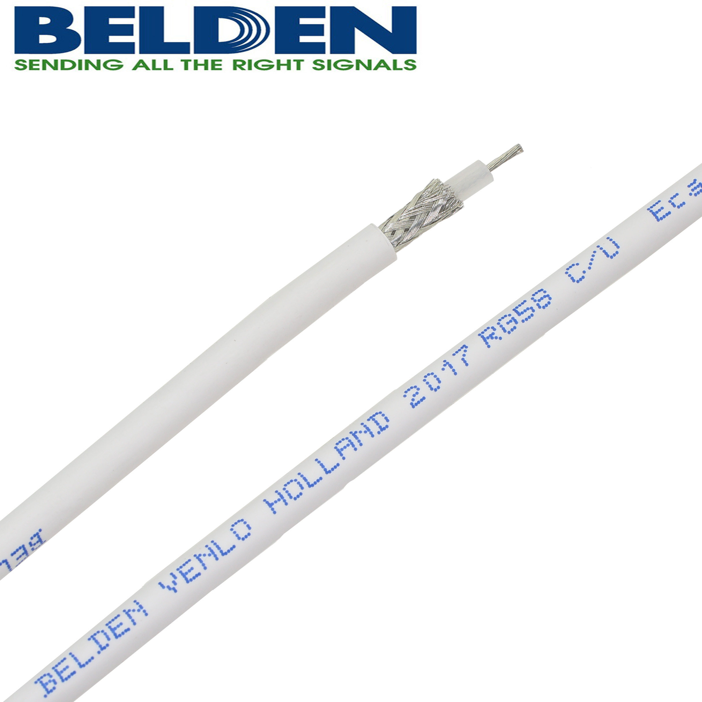 进口RG58A/UBelden美国百通多芯镀锡同轴电缆，低损耗同轴线缆50-3，信号传输新选择！🚀-其他物联网器材-淘宝百科网
