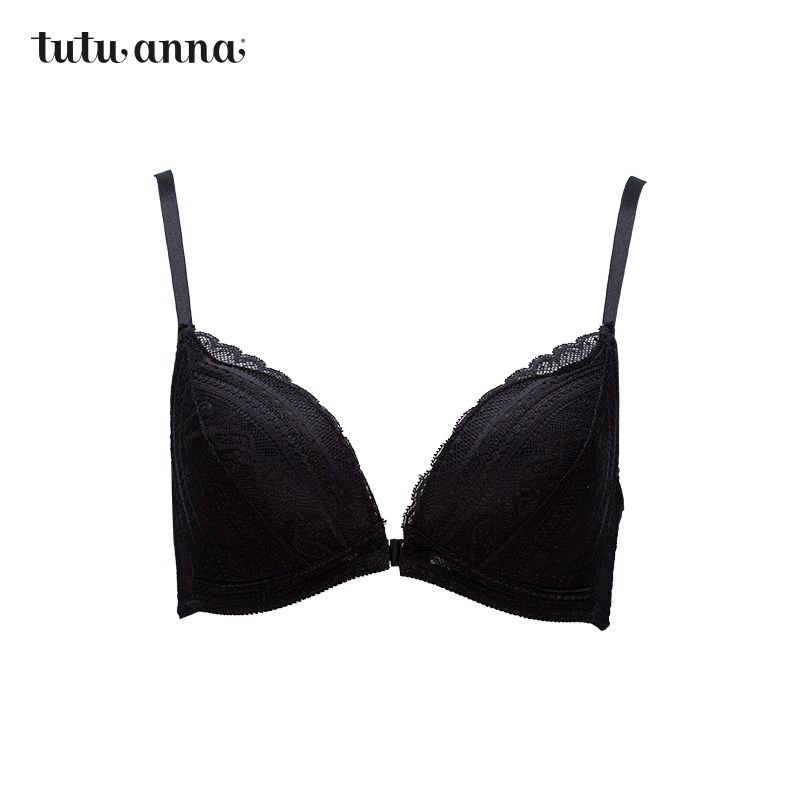 [USD 71.40] Tutuanna bra for women, sexy and beautiful back triangle cup, wire-free French ...