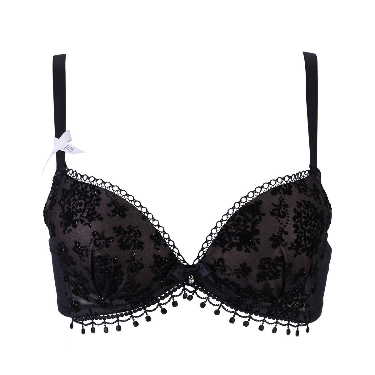 [USD 71.40] tutuanna bra dark lace Japanese clustered women's underwear ...