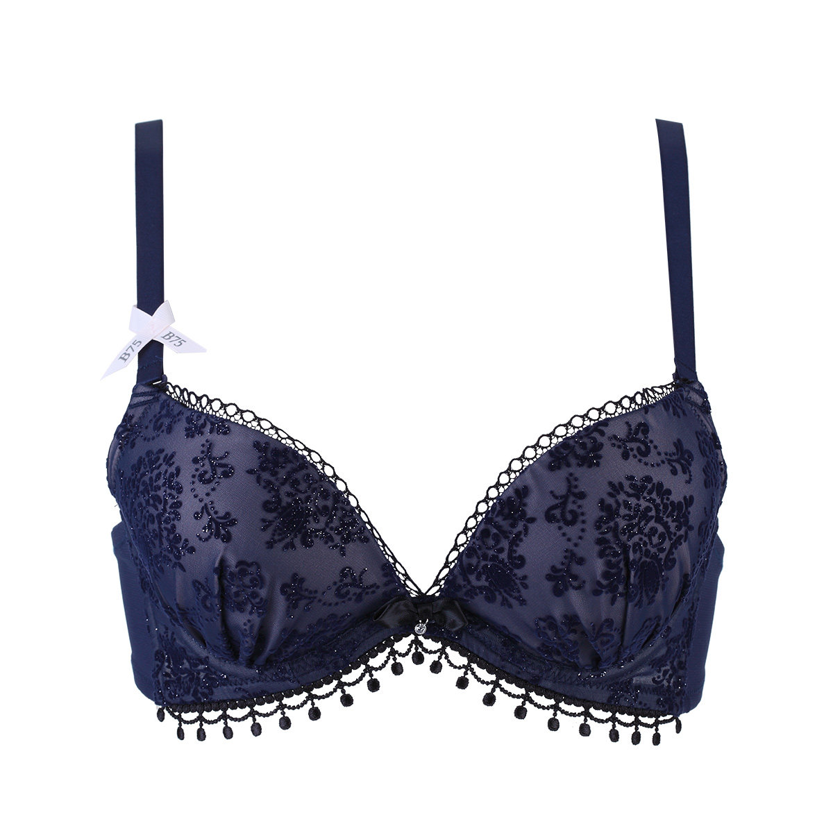 [USD 71.40] tutuanna bra dark lace Japanese clustered women's underwear ...