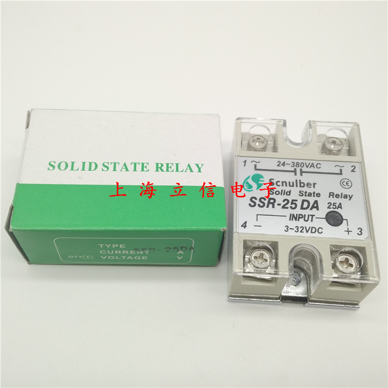 Original Scnulber Solid State Relay SSR-25DA 25A Solid State Module 3 ...