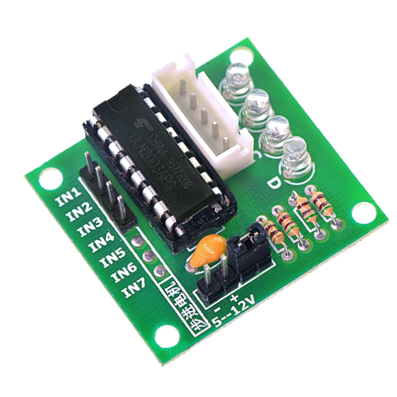 ULN2003 Driver Board Five-Wire Four-Phase Stepper Motor Driver Board ...