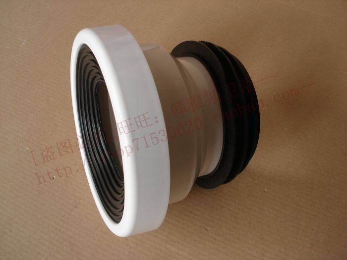 Купить Фурнитура для унитаза 马桶地排污管连接管坐便器排水增高直接器坐厕橡胶密封法兰圈配件 Han Yasi в ...