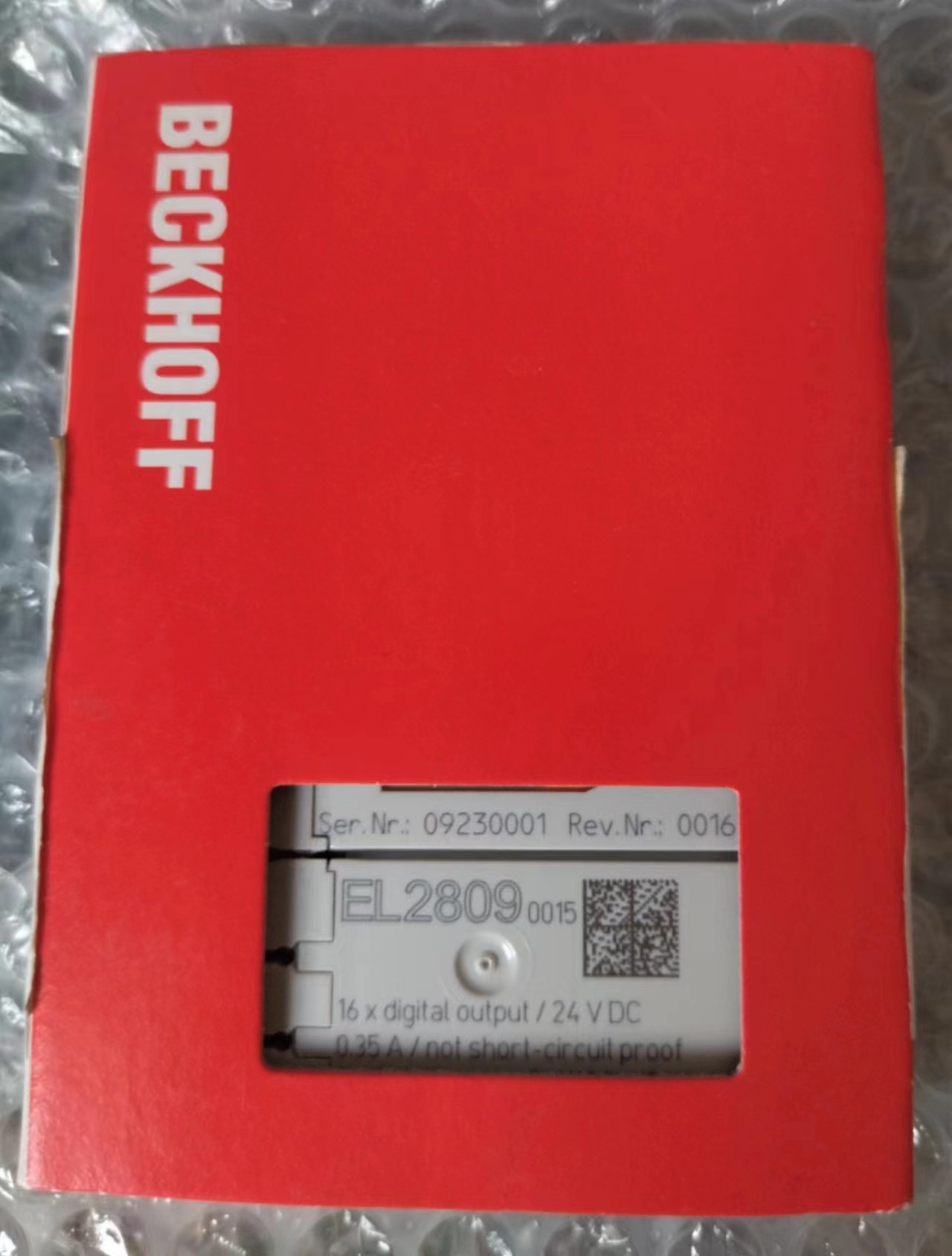 倍福BECKHOFF 16通道PNP数字量输出端子模块 EL2809-0015