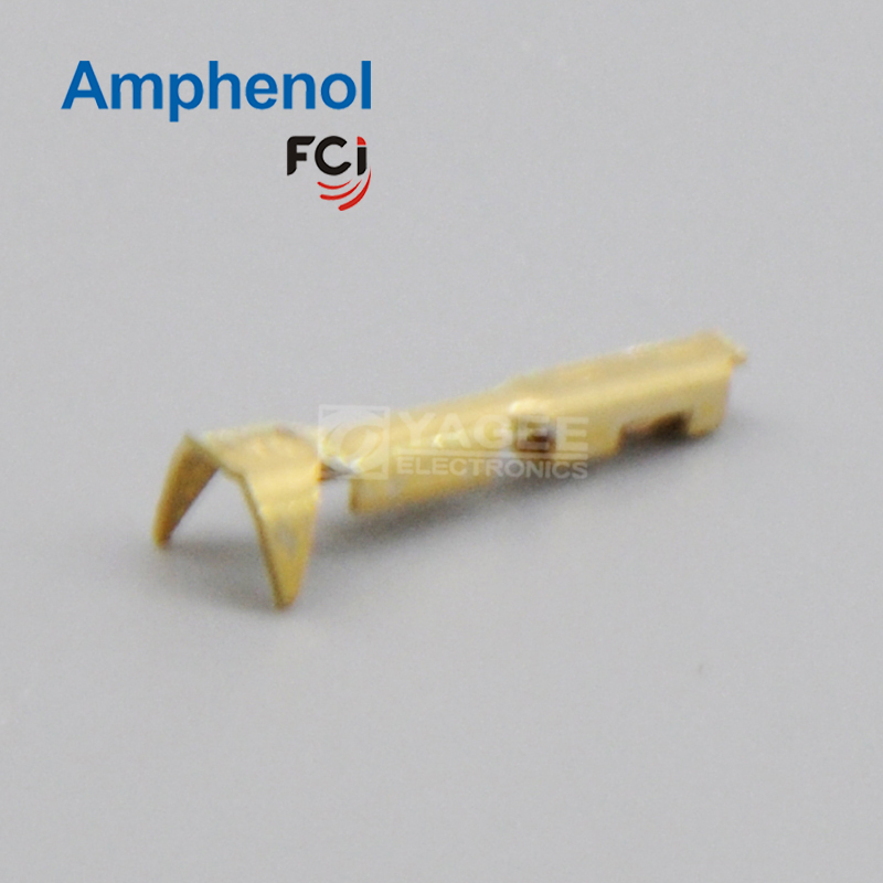 47744-002LF Amphenol FCI connector Connector terminal small black clip 28-32 Wire diameter