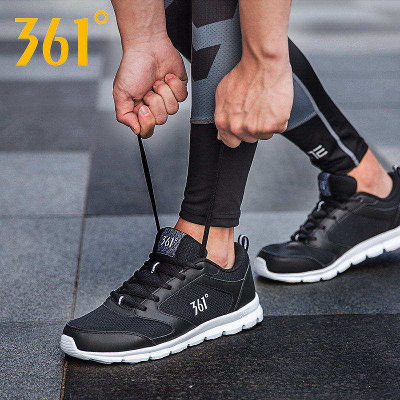 Купить Кроссовки 361 кроссовки мужская обувь осень зима черные туфли ...