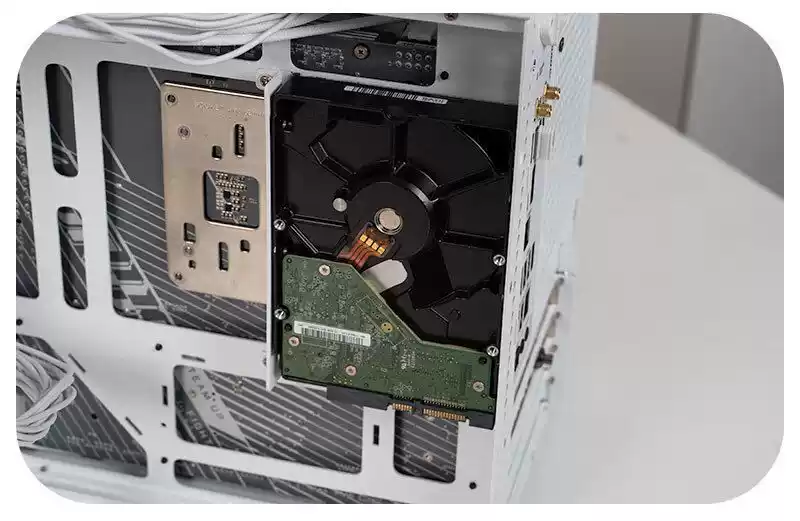 闪鳞G350机箱便携式MATX手提MINI电脑机箱兼容背插主板台式机机箱