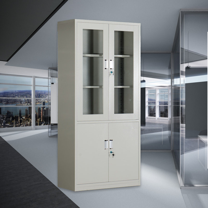 [USD 54.02] Suzhou Steel Office Document Cabinets File Cabinets Glass ...