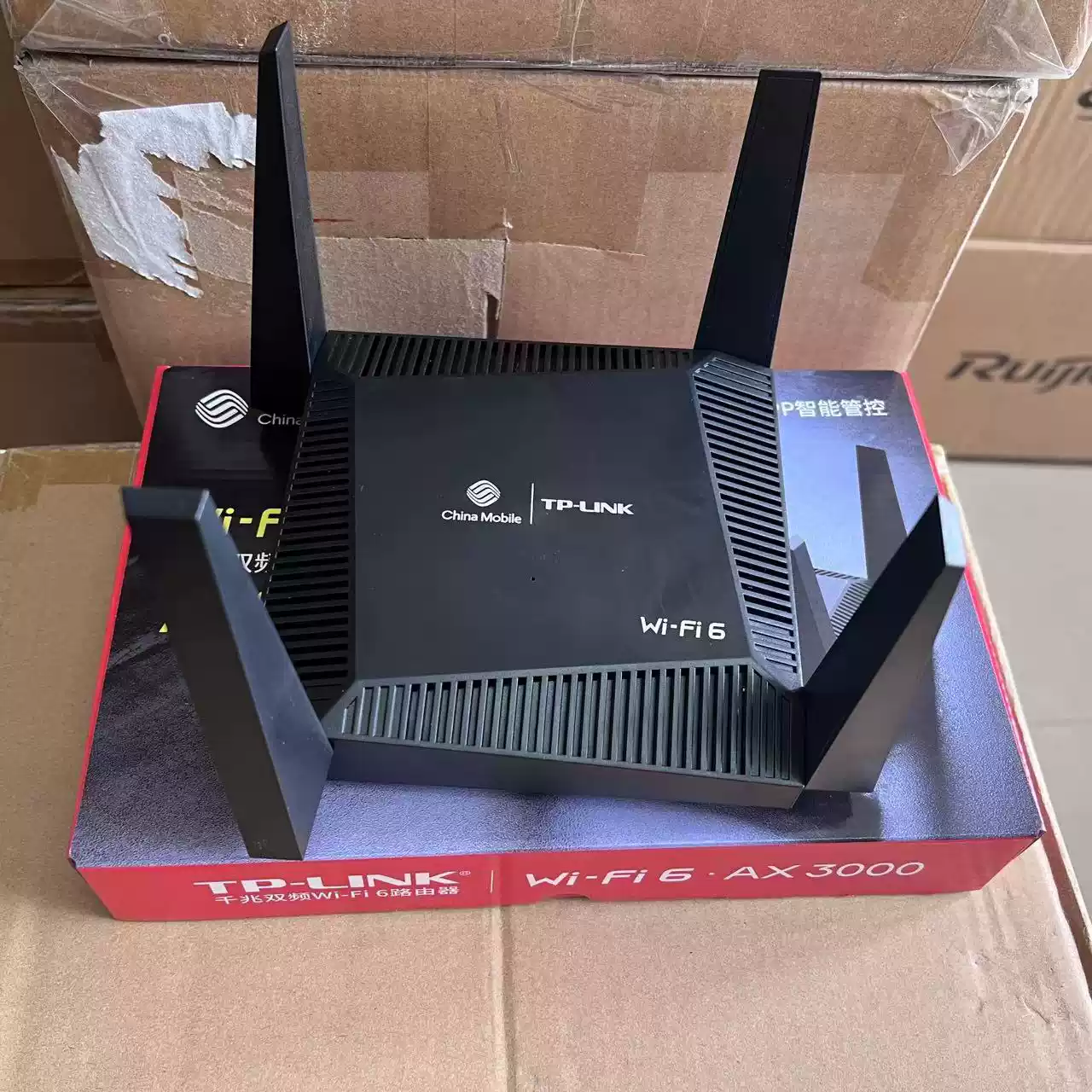 TP-LINK WMA301双频无线路由器 WiFi6 3000Mbps 千兆端口Mesh组网