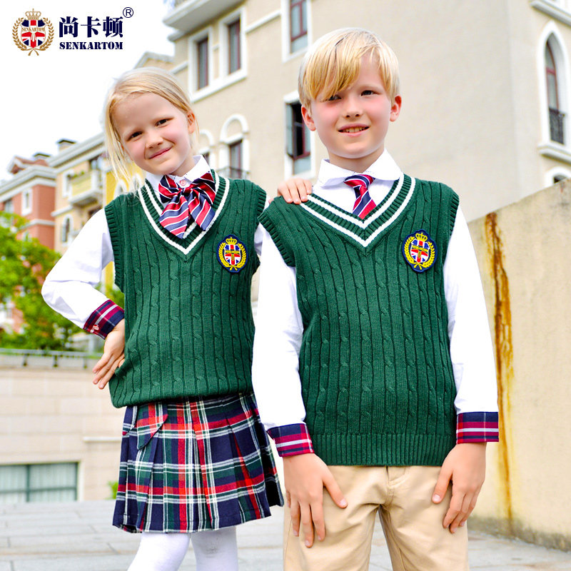 [USD 59.91] new kindergarten outfit english style elementary school ...