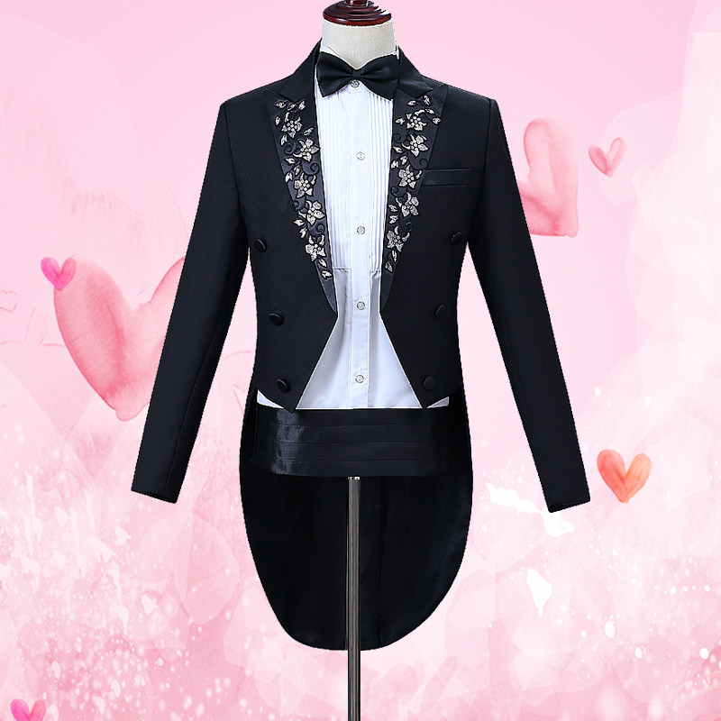 [USD 100.57] Men's suit tuxedo suit stage costume conductor costume ...