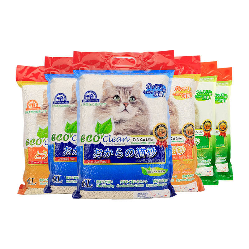 [USD 86.43] Flagship Neo Cat Sand 28kg * 6 Pack Tofu Cat Sand Tofu Sand ...