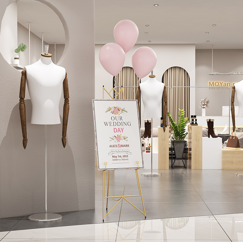 [USD 32.57] European Iron Art Poster Rack Display Frame Photo Frame ...