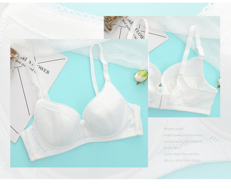 Yi Lanfen Girl Bra High School Students Large Size Underwear Girls Soft ...