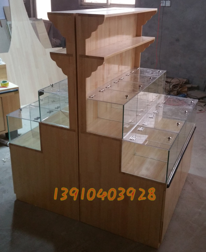 [USD 11.29] supermarket wooden shelf grain rack rice bowl grain ...