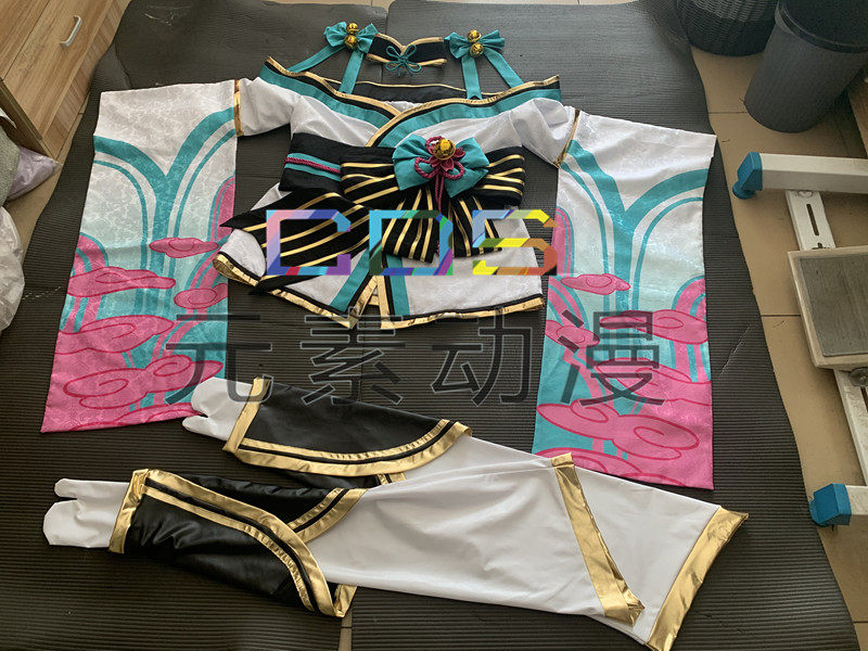 【灵角集】英雄联盟LOR阿狸Cosplay服装定制，化身神秘忍者少女！🔮 -动漫-淘宝百科网