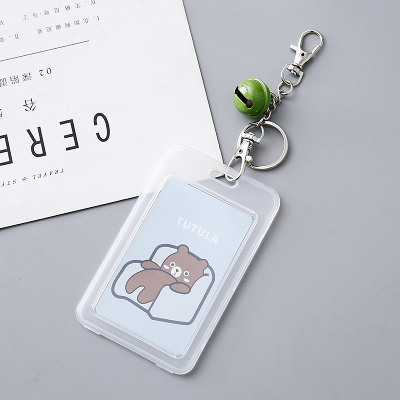 [USD 13.83] Japanese authentic MUJI transparent bus card set female ...