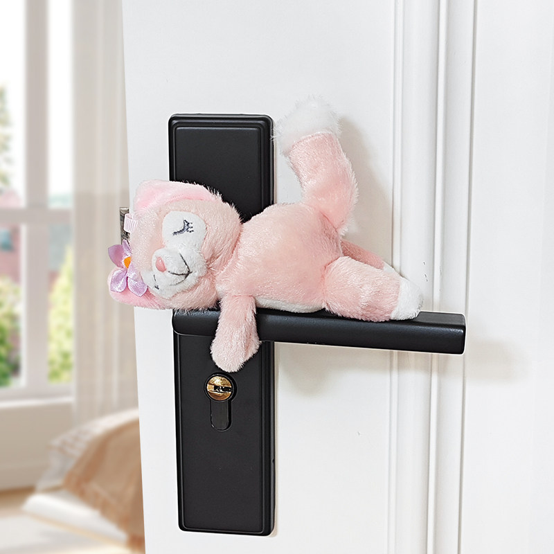 Cute door handle gloves make your home warmer! creative anti-collision ...