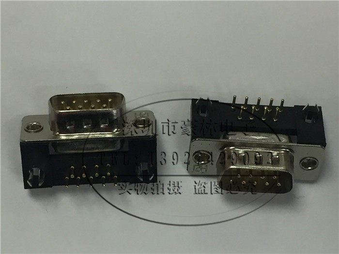 DB9 welding plate to plug 90 degrees bent foot welding plate DR9 seat ...