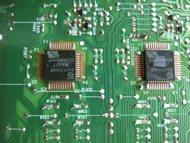 Disassembly decoding board Dual PCM61 dual PCM58 dual SAA7350 and other ...