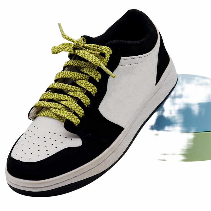 FlatX编织高亮反光格纹7mm扁鞋带gel阿迪boost跑鞋：夜跑神器，时尚与科技的完美碰撞！-鞋带-淘宝好物网