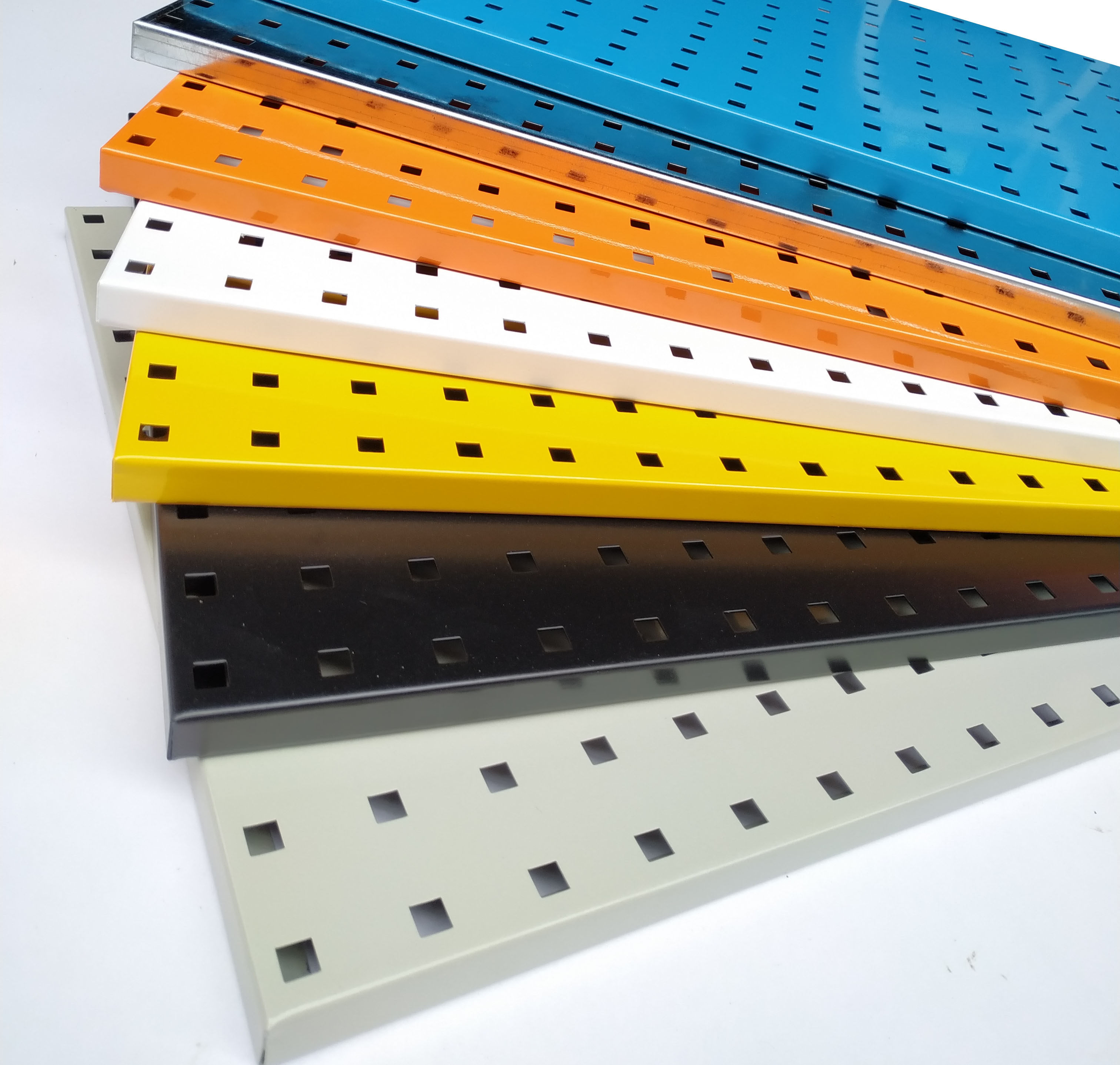 Hardware tools hanging board Square hole board hook tool rack Hole ...