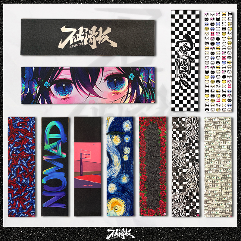 More than just skateboard sandpaper, professional double-tipped colored ...