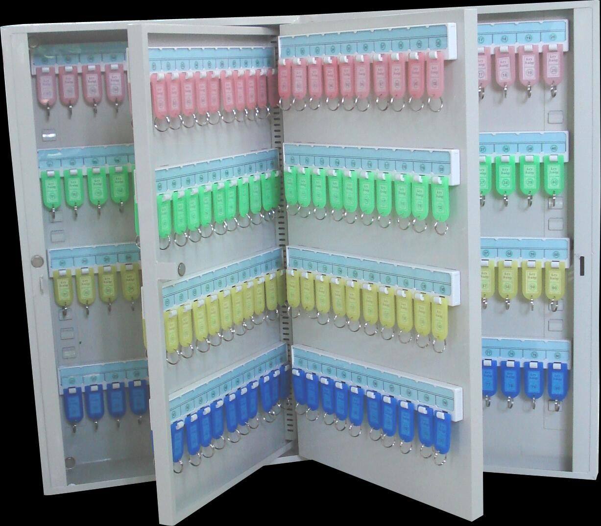 [USD 61.38] Lockbox Lockbox Holder Metal Key Cabinet Key Rack Lockbox ...