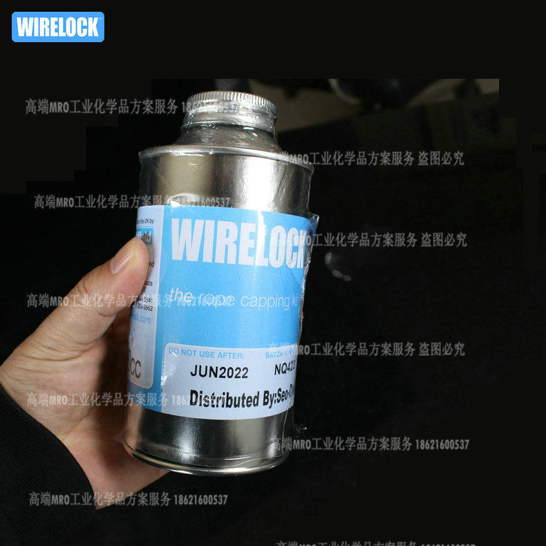 [USD 117.37] British Wirelock the rope capping Kit steel rope glue ...