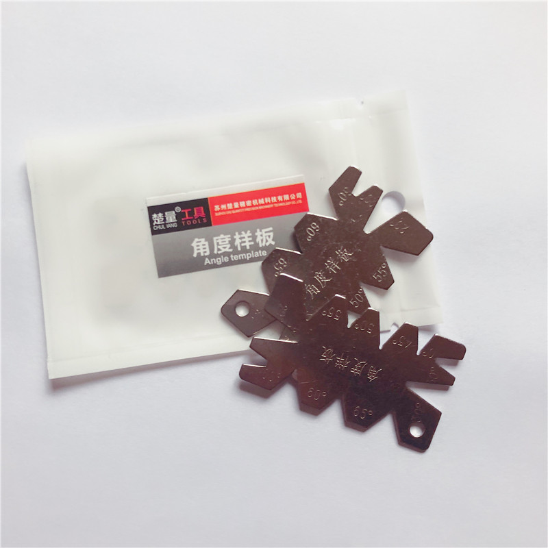 [USD 6.29] Stainless Steel Angle Sample Gauge Chrome Plating Angle ...