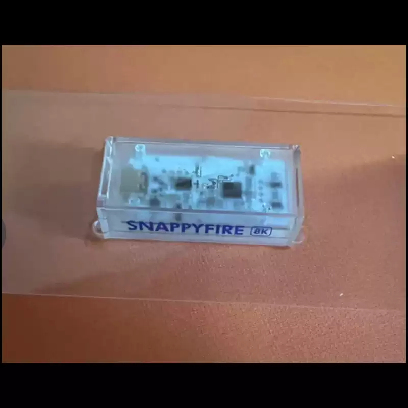 Ninjutsu SnappyFire Sora V2 8K透明电竞滑鼠 低延迟RGB灯效7按键