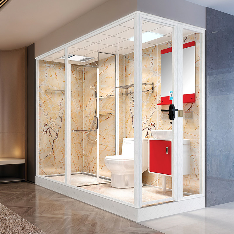 Lanmeng waterproof integral bathroom integrated bathroom integrated ...